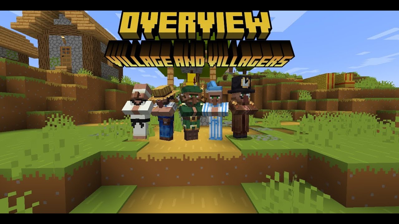 Overview of the mod Village and Villagers - YouTube