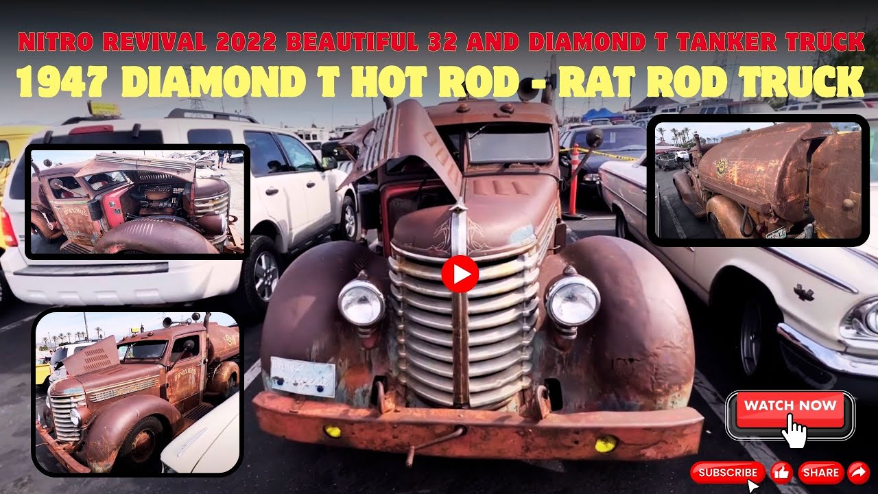 Nitro Revival 2022 Beautiful 32 And Diamond T Tanker Truck | 1947 ...