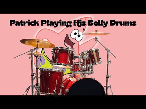 Patrick Playing His Belly Drums - YouTube