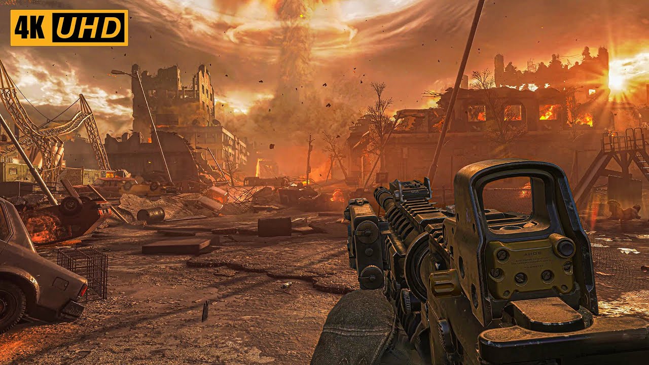 Makarov Detonate Nuke in Iraq | Shock & Awe | Call of Duty Modern ...