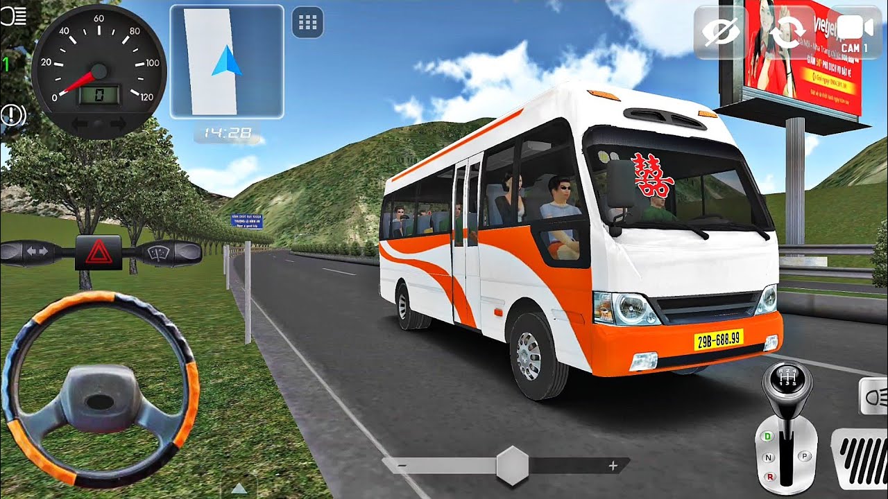 Lái xe HYUNDAI County | Minibus Simulator Vietnam• tập 75 | NTB ...