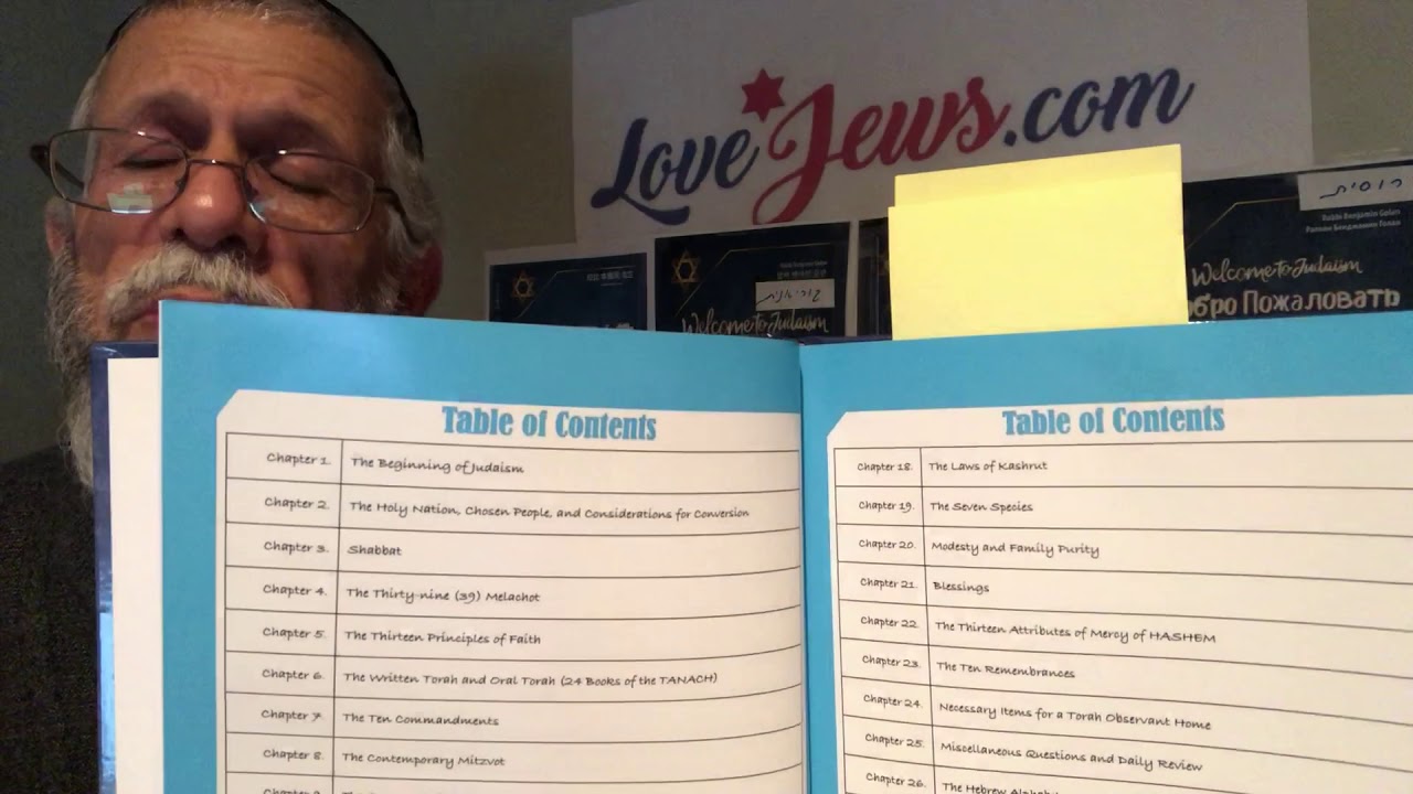 Welcome to Judaism book review by Rabbi Benjamin Golan the author - YouTube