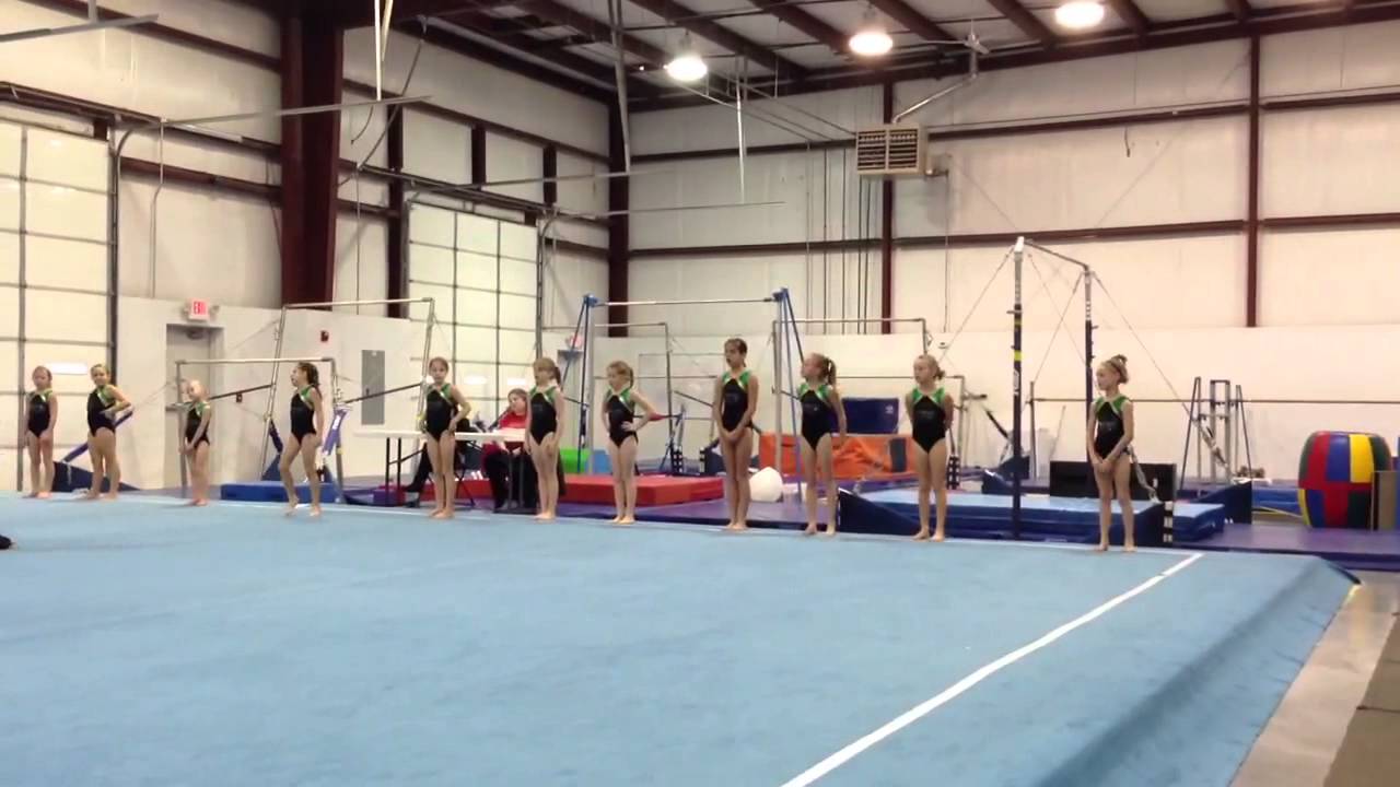 Gymnastics Warm Up - YouTube