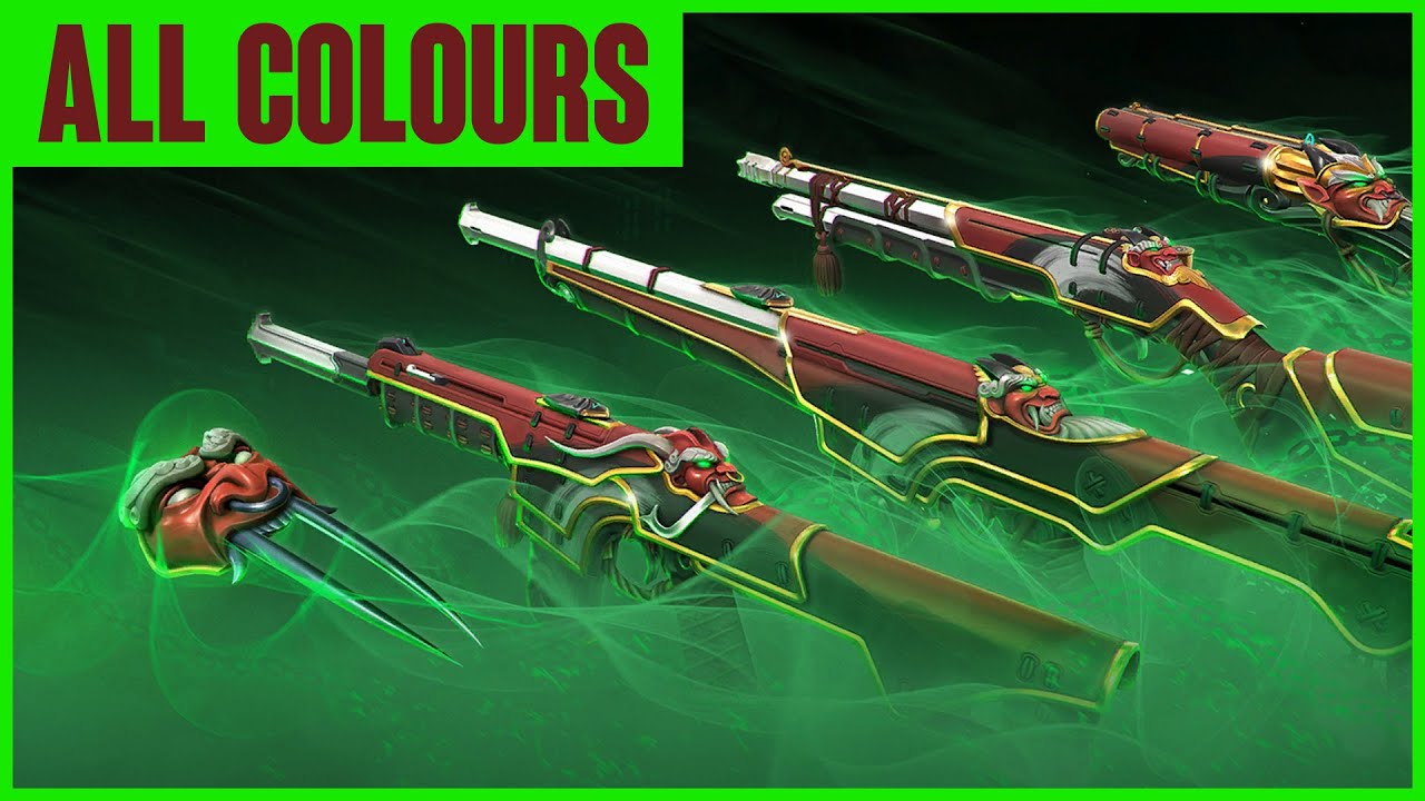 ONI SKINS COLLECTION SHOWCASE - VALORANT ONI SKINS - YouTube