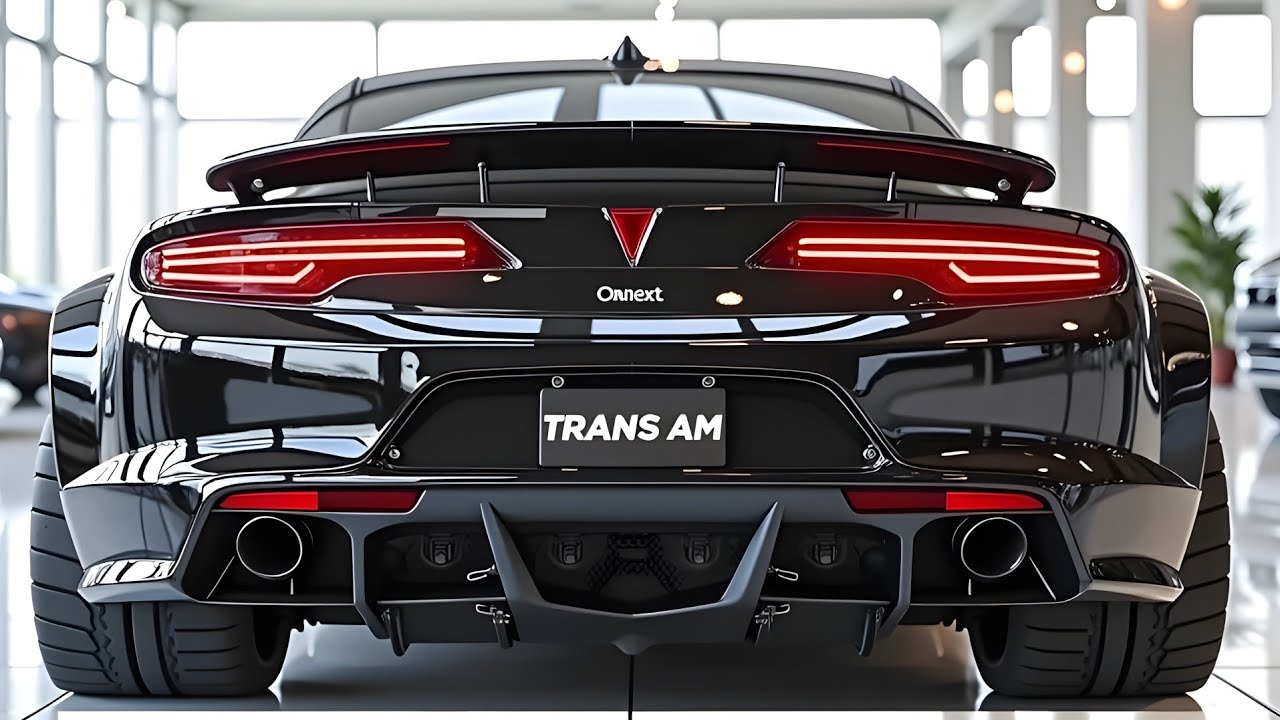 Pontiac Just Shocked Everyone with the 2026 Trans Am – This Muscle Car ...