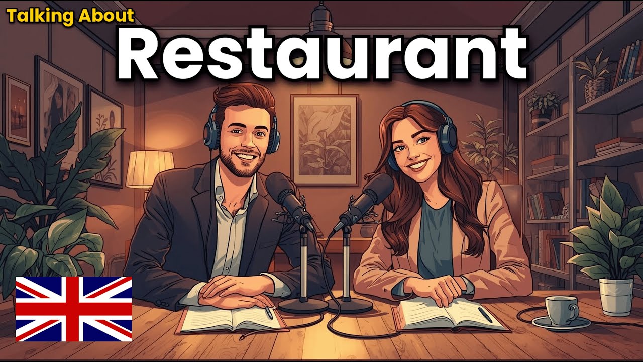How to Talk About Restaurant in English | Easy English Podcast For ...