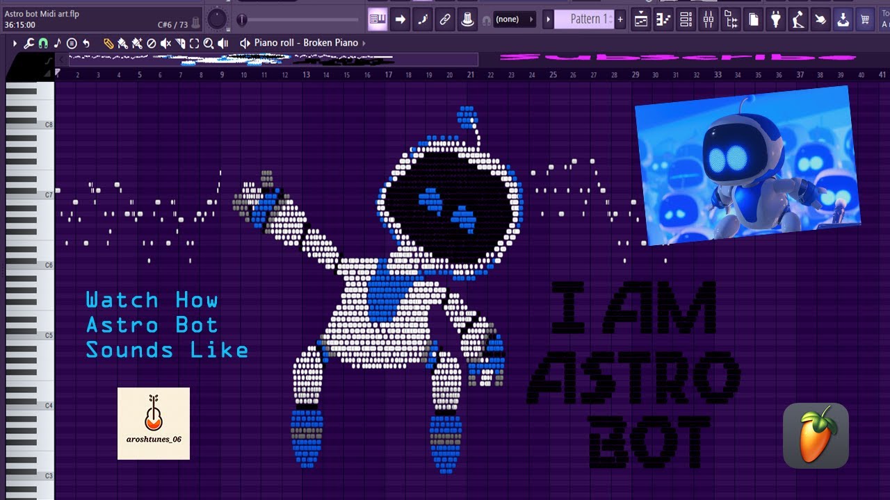 Watch How Astro bot Sounds Like (Midi art) - YouTube
