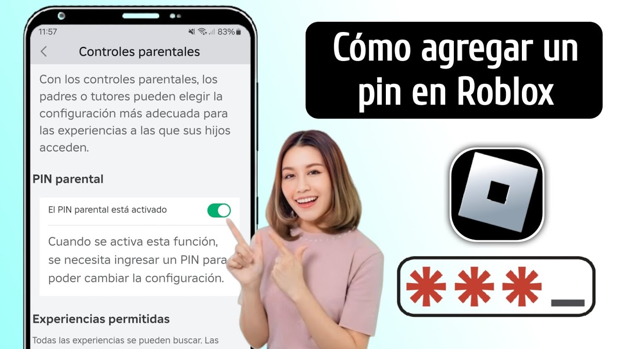 Cómo agregar un pin en Roblox (2024) |Cómo configurar un pin en Roblox ...