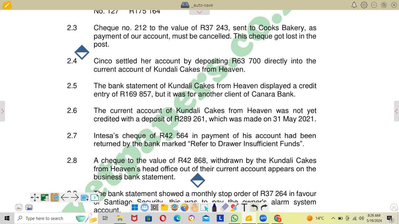 INTRODUCTORY ACCOUNTING N4 CASH RECEIPTS AND CASH PAYMENTS JOURNAL ...