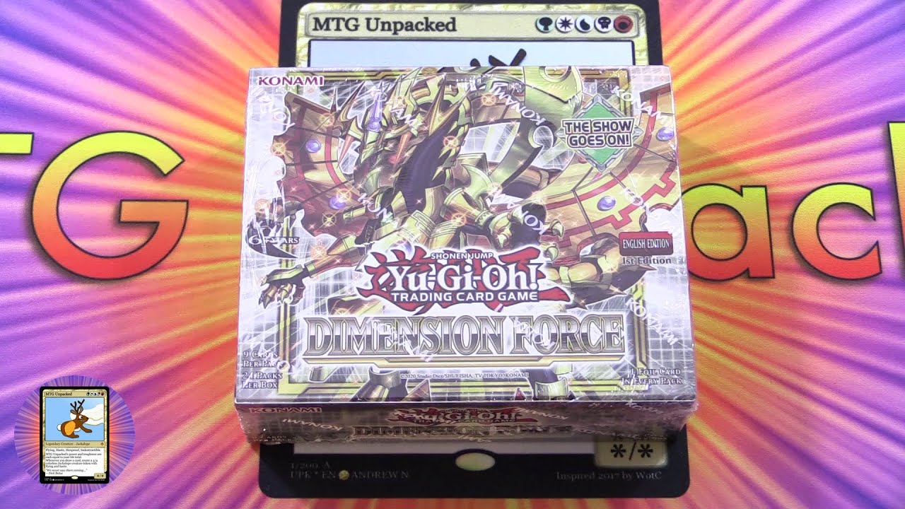 Yugioh Dimension Force Box - STARLIGHT HUNTING! - YouTube