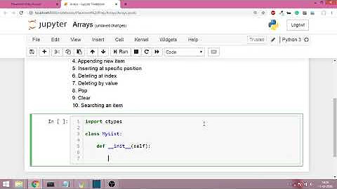 Dynamic Arrays in Python - YouTube