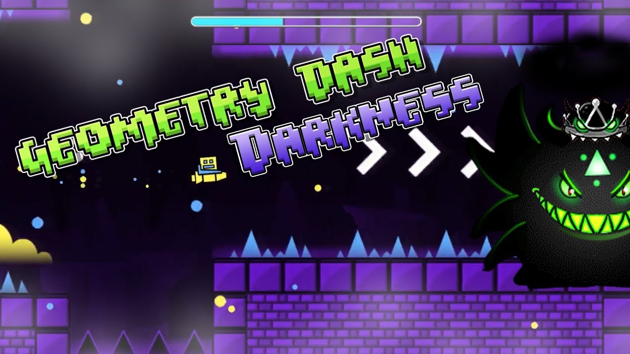 Geometry Dash DARKNESS: el NUEVO JUEGO de GEOMETRY DASH - YouTube