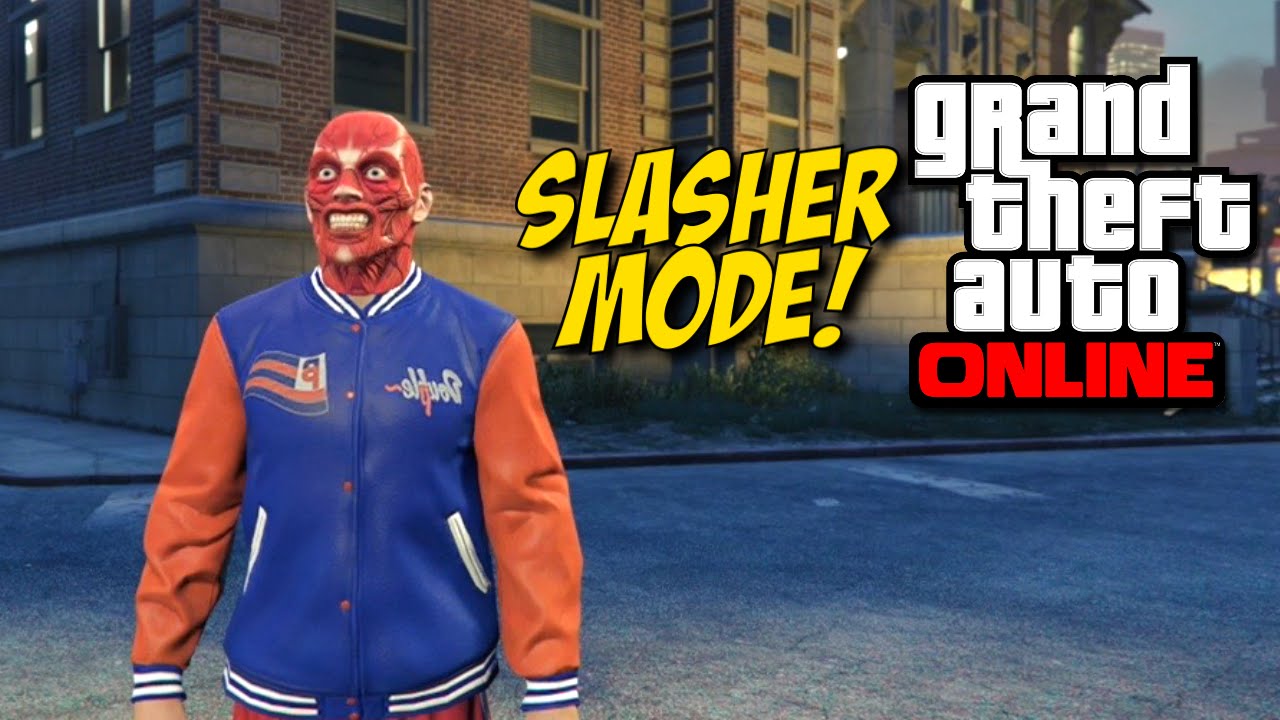 [F#%KING HILARIOUS!] SLASHER MODE! [GTA: ONLINE] - YouTube