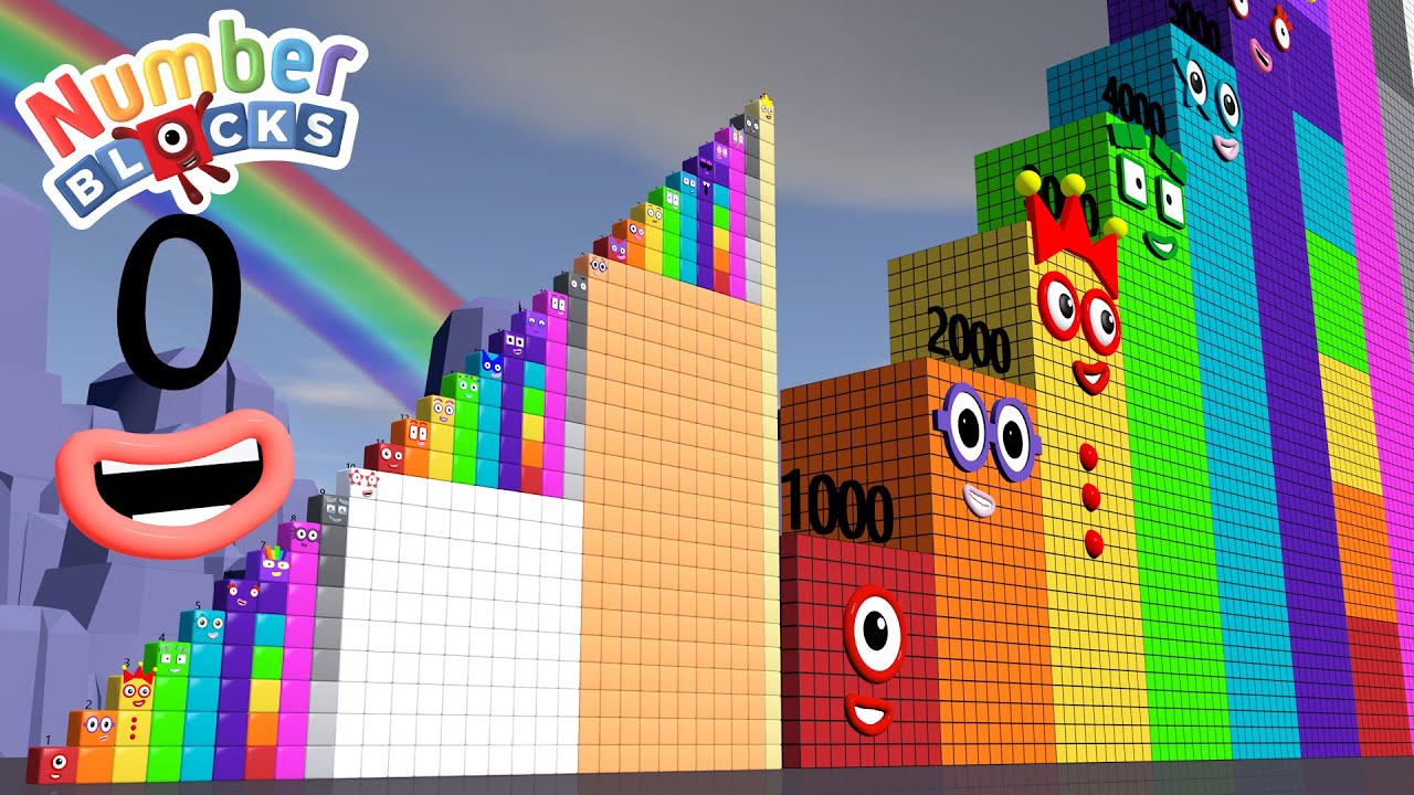 Numberblokcs Step Squad ZERO To 30 000 Standing Tall Numberblocks