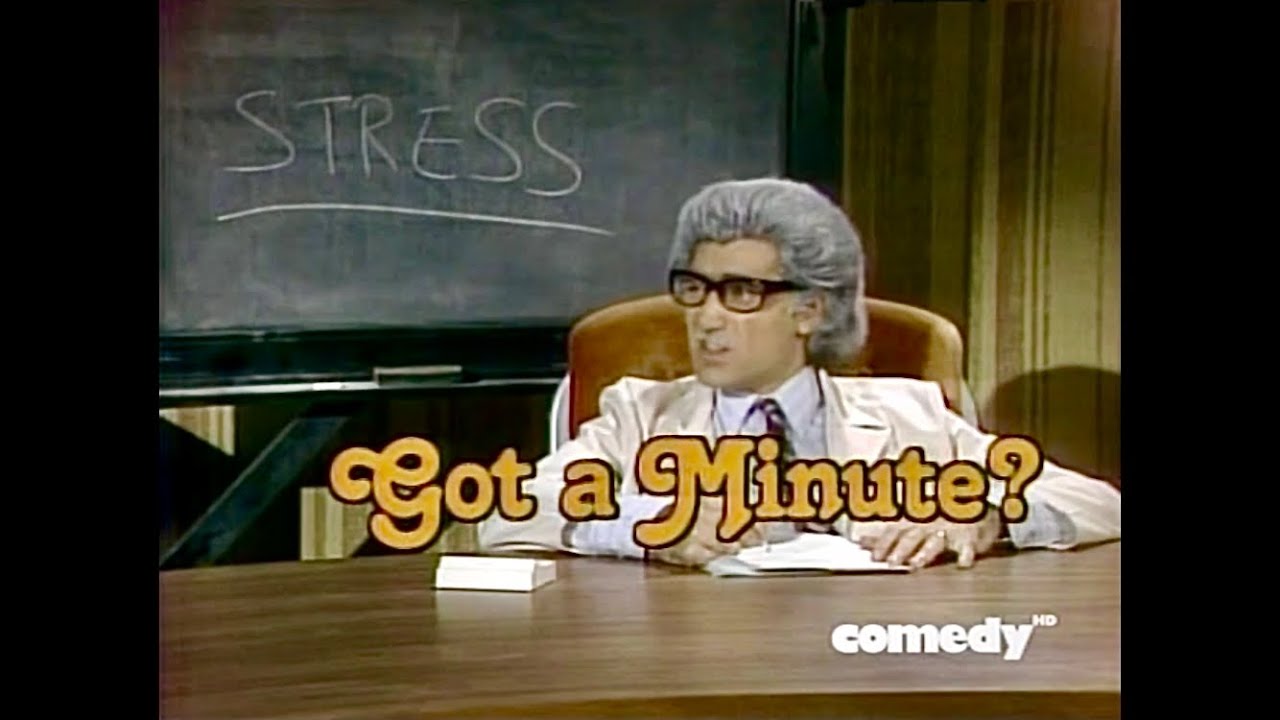 SCTV - GOT A MINUTE? - Dr. Sid Dithers on Stress - YouTube