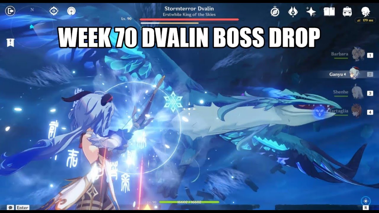 Week 70 Dvalin Boss Drop | Genshin Impact - YouTube