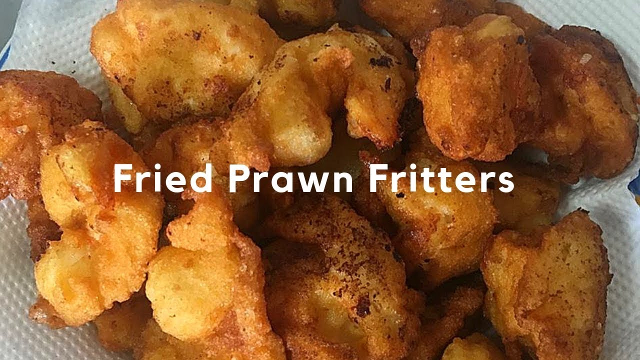 How to make fried prawn fritters - YouTube