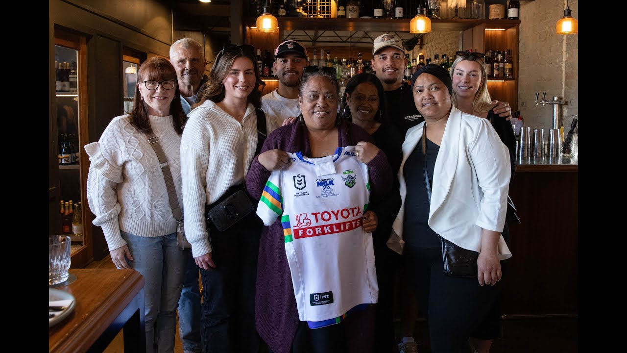 Hohepa Puru debut jersey presentation - YouTube