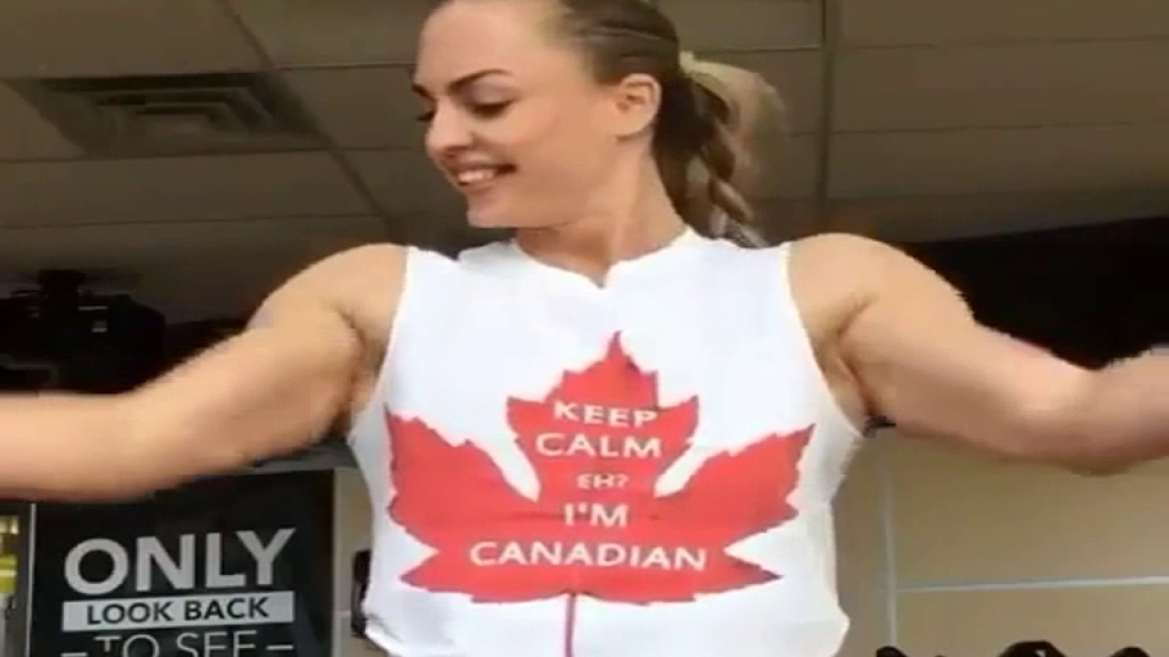 Beautiful Girl Awesome body building - YouTube