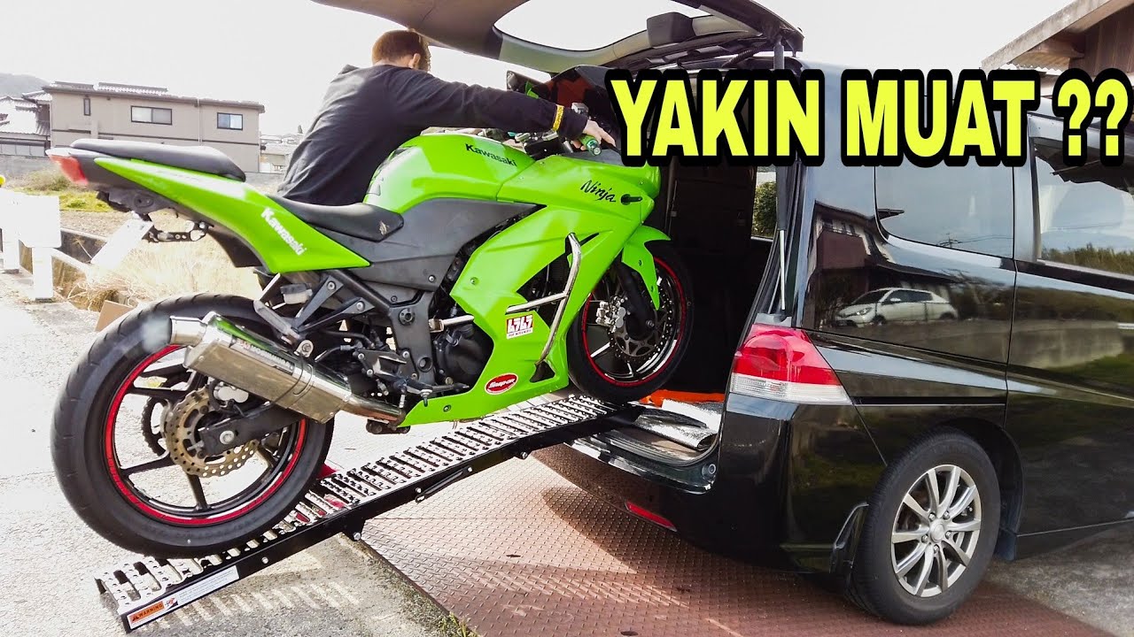TUTORIAL CARA MASUKKAN MOTOR (BALAP) CC BESAR KE DALAM MOBIL STANDART ...