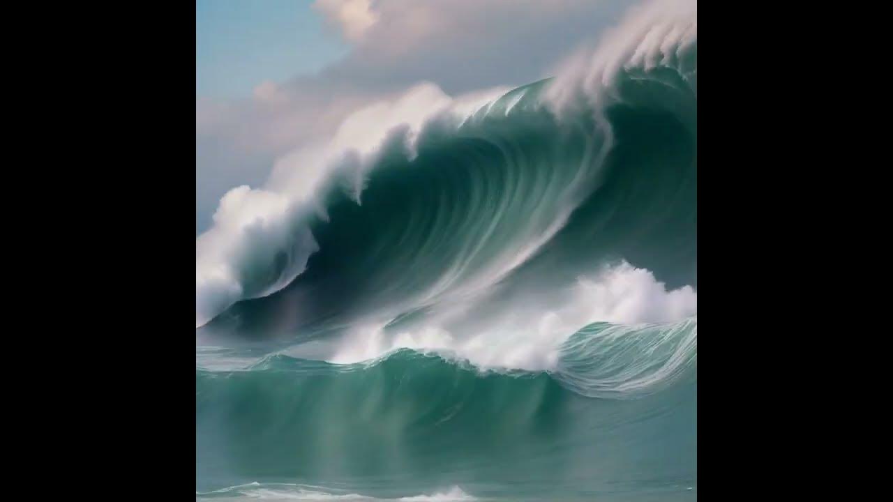 Crushing waves #stablediffusion #animatediff - YouTube