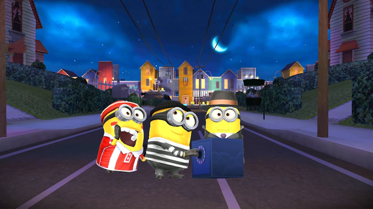 Minion Rush Special Mission - Soccer Fan minion Thief minion and Spy ...