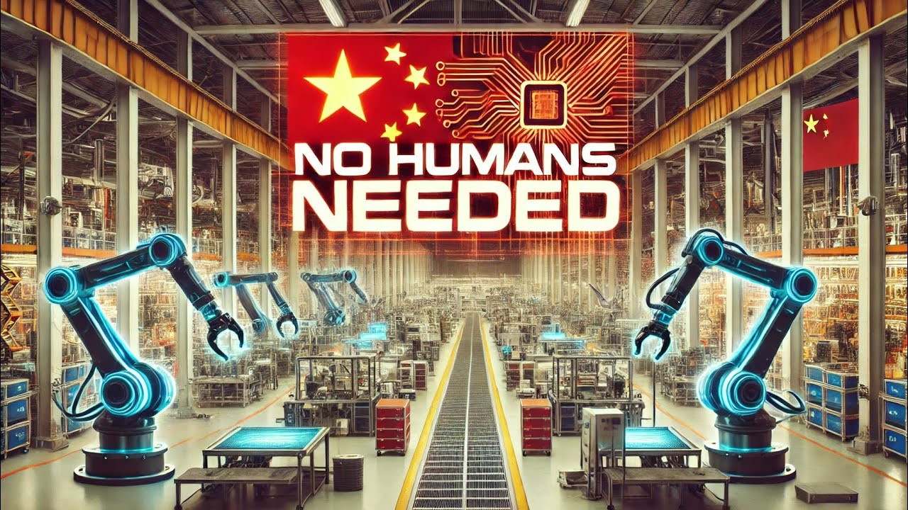 "Inside China's Fully Automated 'Dark Factories'" 🇨🇳No Humans Needed! 🤖 ...