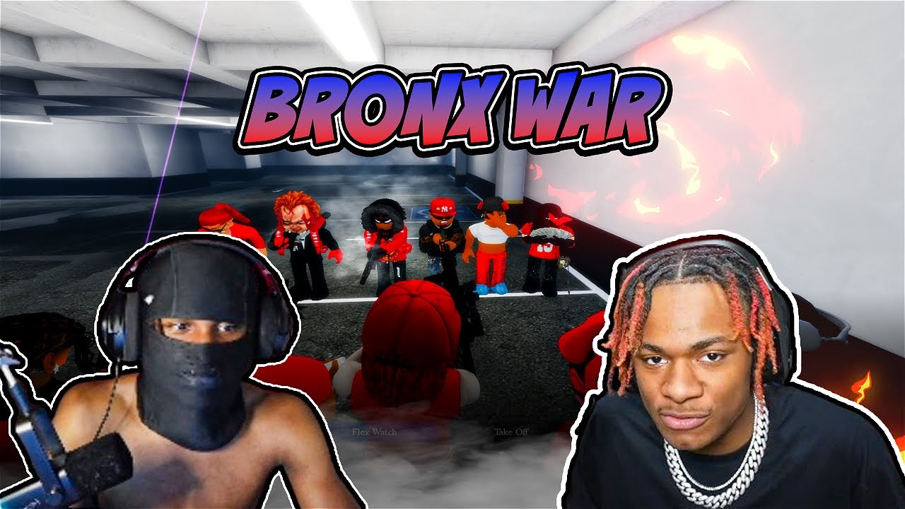I've Started a War against another Streamer On Roblox Tha Bronx 3 - YouTube