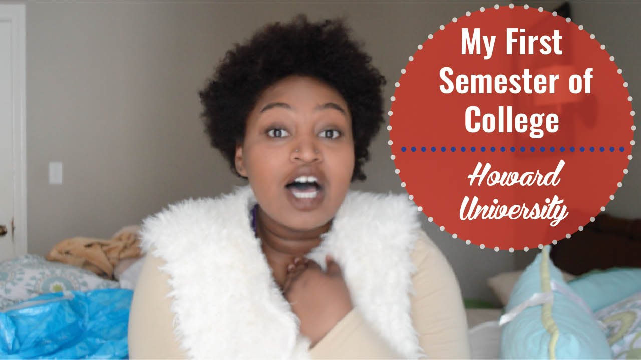 My First Semester Experience in College| Howard University - YouTube