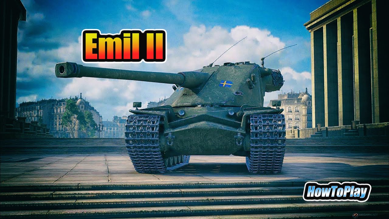 Emil II - 4 Frags 10.5K Damage - Ironhead close! - World Of Tanks - YouTube
