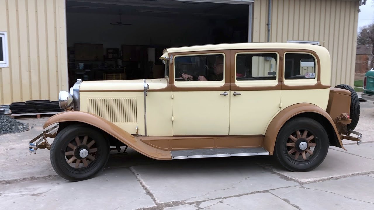 Showing My 1930' NASH 420 Standard Sedan (Antique Car) - YouTube