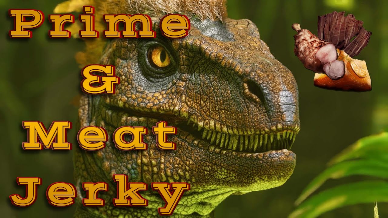 ASA How To Make Prime & Meat Jerky PS5 PS4 PC Or Xbox - YouTube