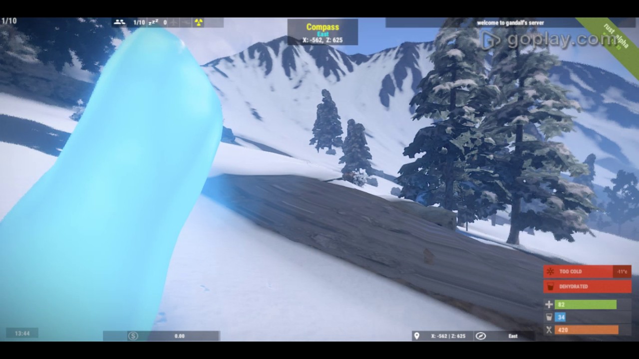 rust strange humming snow biome ice-crystals - YouTube