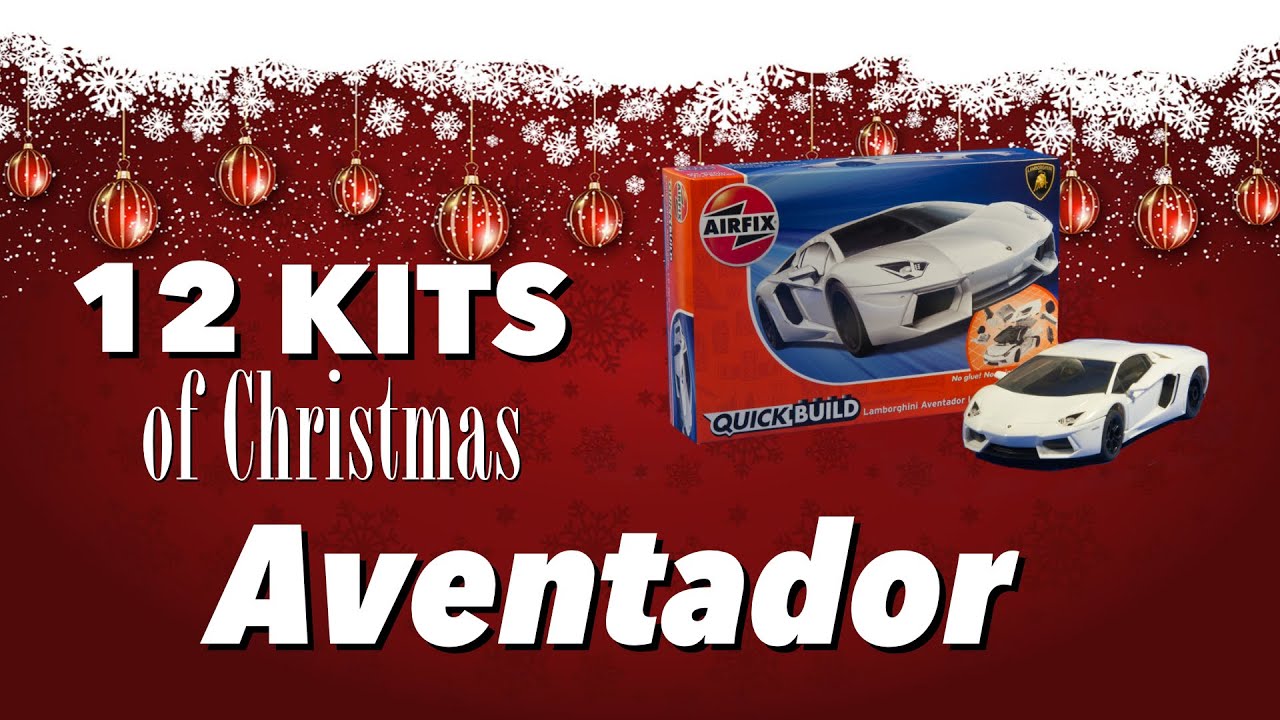 12 QUICKBUILDS OF CHRISTMAS - Lamborghini Aventador - YouTube