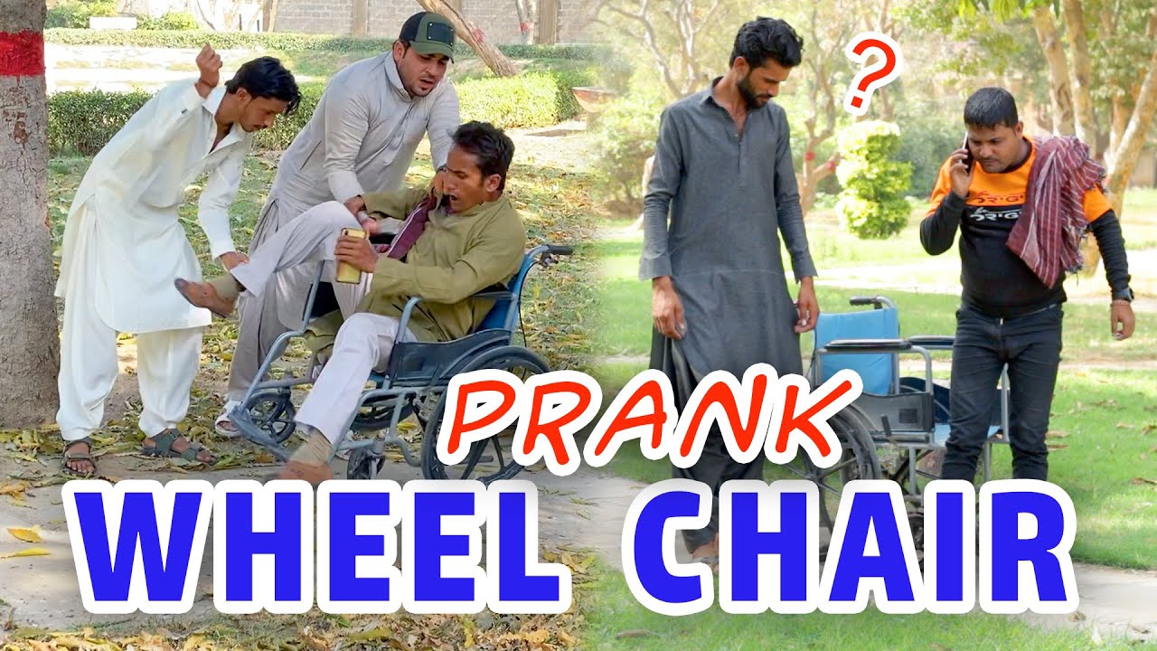 Wheel Chair Prank | Wheel Chair Fraud Prank | Funny Wheel Chair | Prank ...