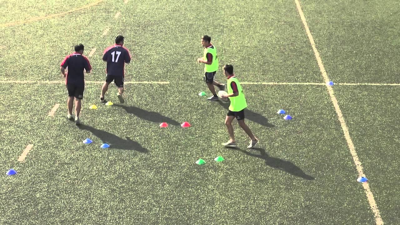 Catch & Pass Drill 14 - Passing Gate - YouTube