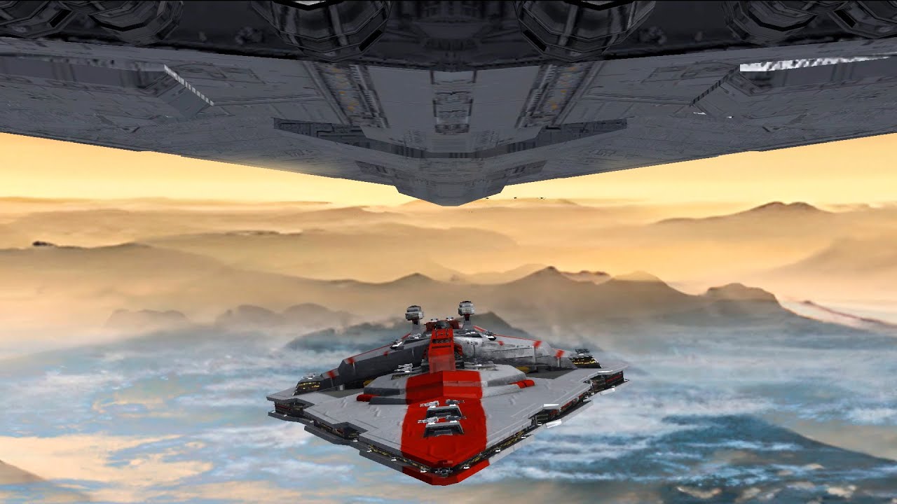 Who Wins? 5 Rothana Battlecruisers vs 5 Corellian Star Destroyers Mk.3 ...