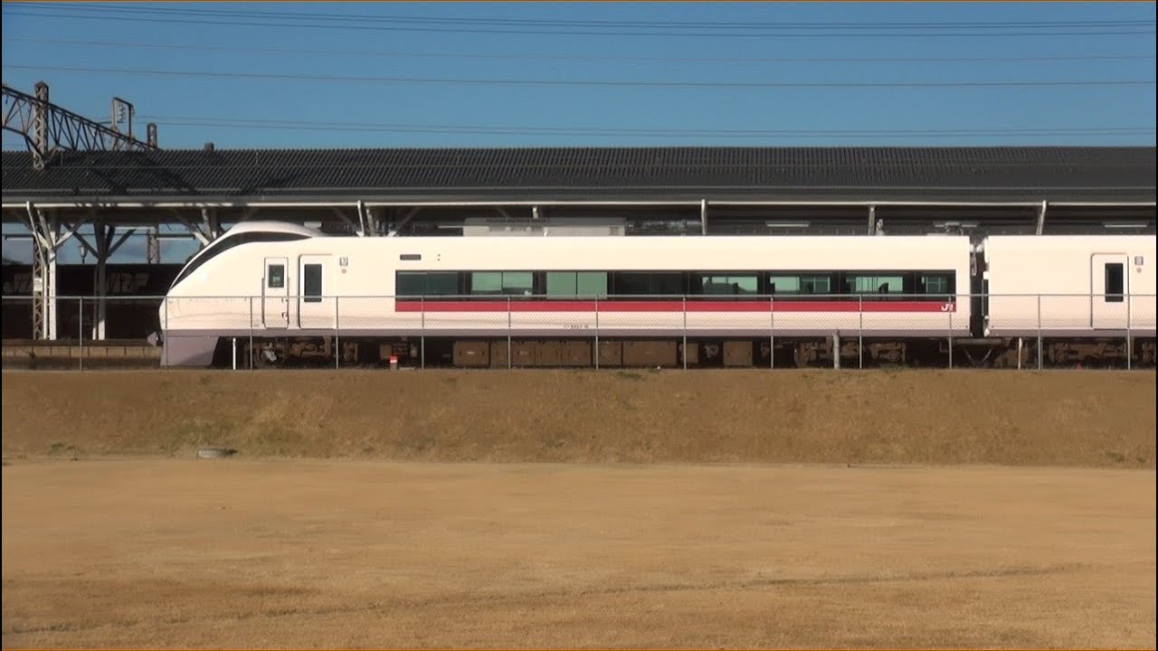 東北本線 白河駅 E657系K10編成 KY出場通過 2022.11.08 - YouTube