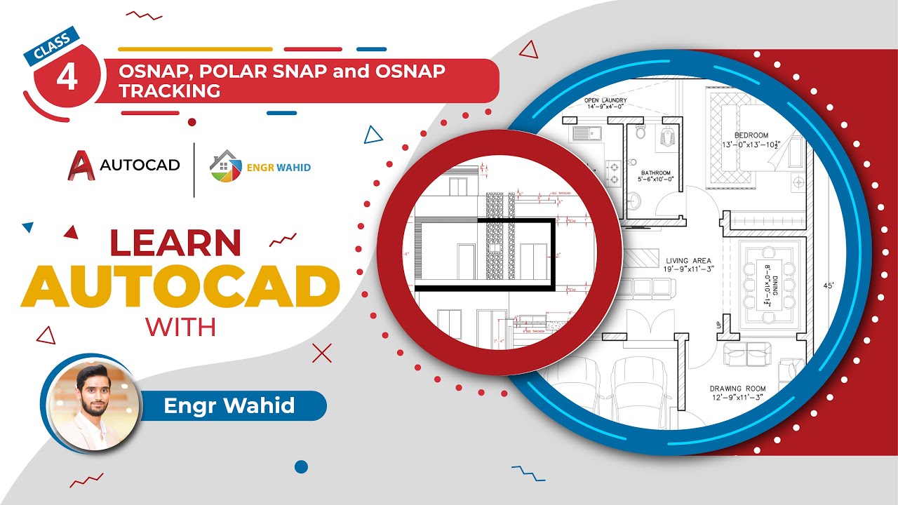 Class 4 Object Snap Osnap Tracking Polar And Grid Snap In AutoCAD AutoCAD Course For Class 4 Object Snap Osnap Tracking Polar And Grid Snap In AutoCAD AutoCAD Course For
