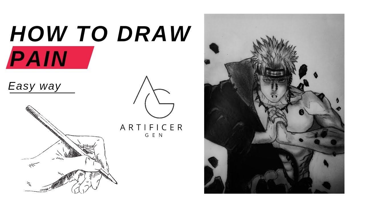 Draw pain/Easy way/@ArtificerGen - YouTube