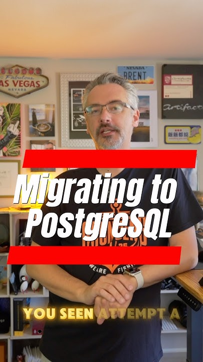 Migrating to PostgreSQL - YouTube