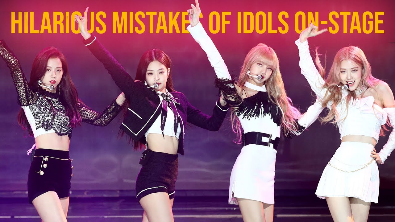 Funniest Mistakes of KPOP Idols Caught On-Stage - YouTube