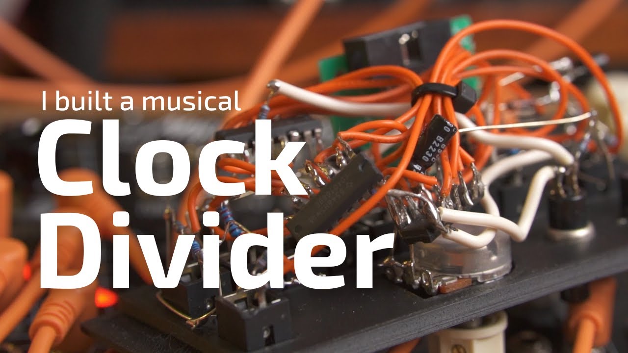I built a musical clock divider for Eurorack! - YouTube