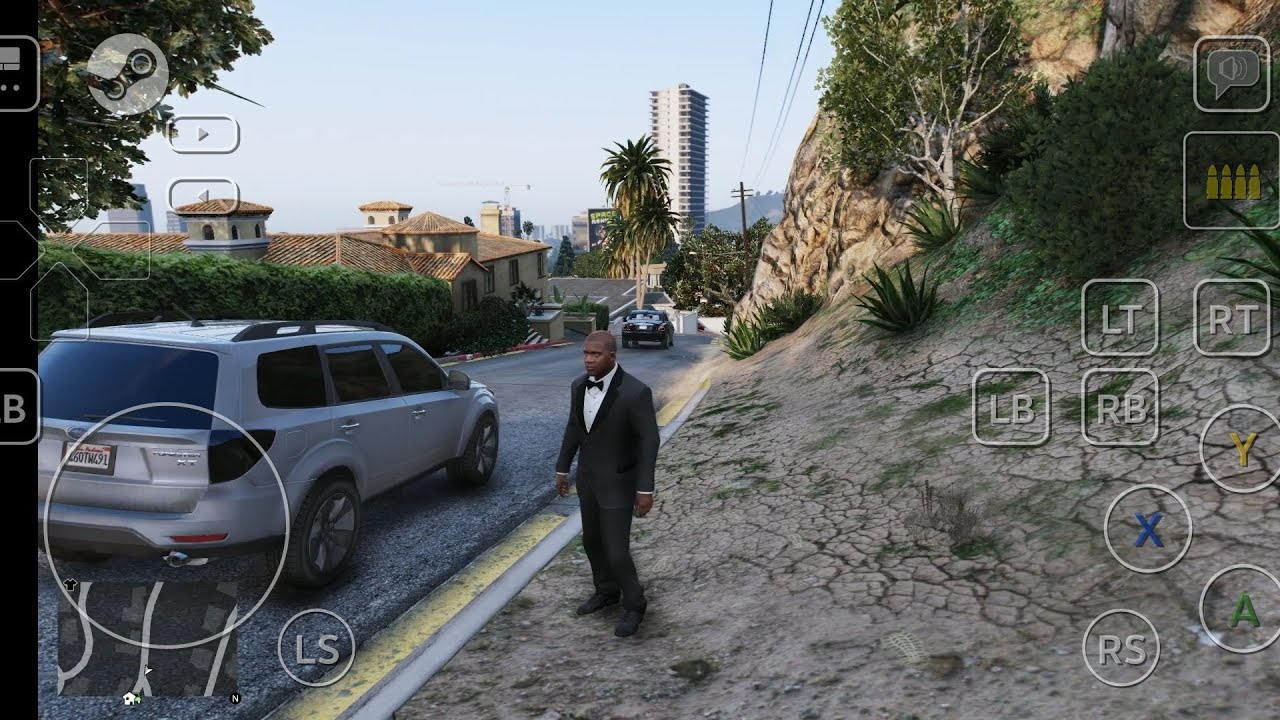 GTA 5 telefondan oynadım | GTA 5 ANDROID GAMEPLAY - YouTube