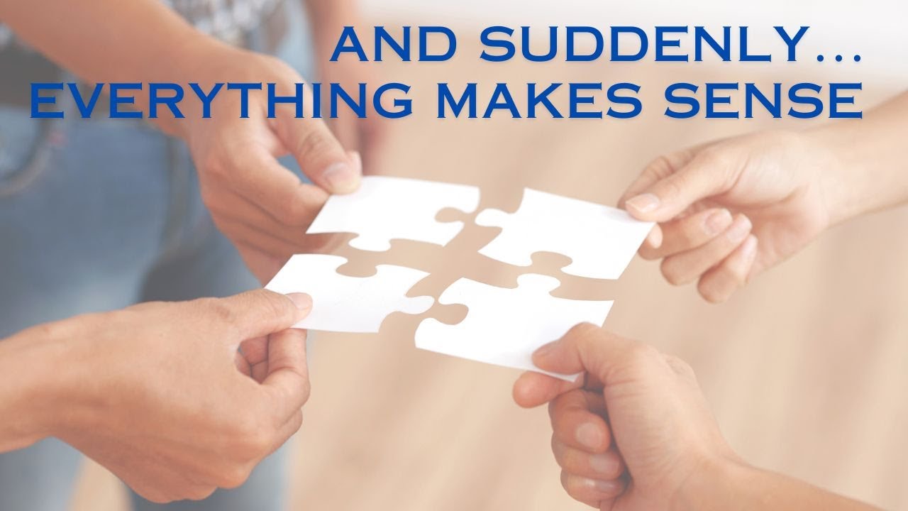 And suddenly everything makes sense - Epilogue Milk & Honey Consulting ...