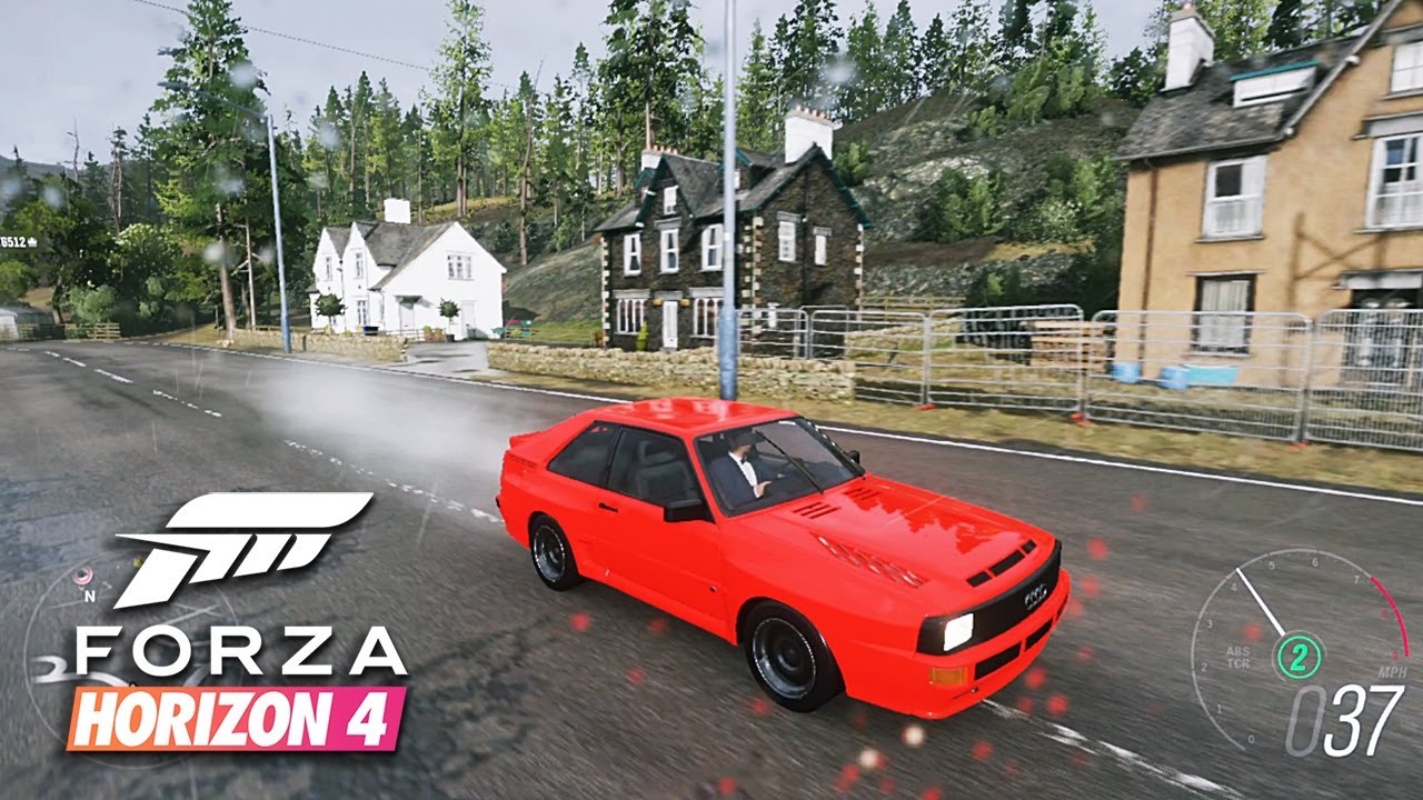 Audi Quattro Free Roam - Forza Horizon 4 Keyboard Gameplay - Ryzen 2600 ...
