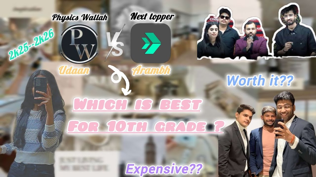 Which batch is best for 10th grade💫|| Physics Wallah or Nextopper||@PW ...