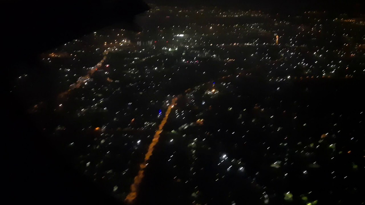 DELHI TOP VIEW IN NIGHT - YouTube