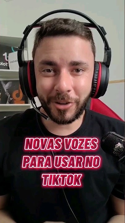 NOVAS VOZES PARA USAR NO TIKTOK - COMO MUDAR A VOZ - #shorts #tutorial #tiktok #voz - YouTube