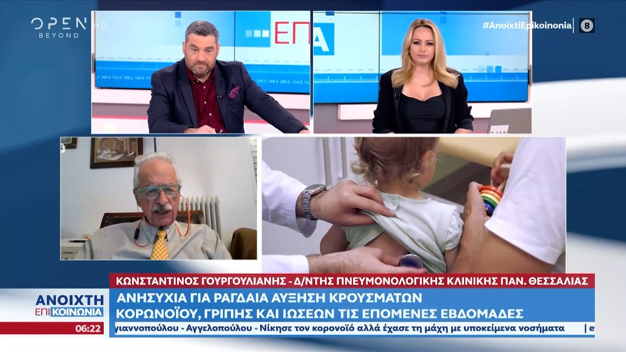 Ο Κων. Γουργουλιάνης για την αύξηση κρουσμάτων κορωνοϊού, γρίπης και ...